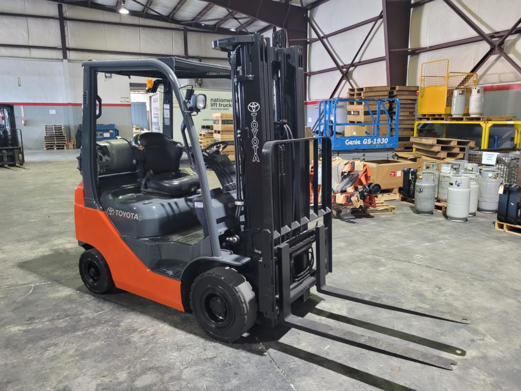 2017 Toyota Forklift Model 8FGU15- NLT 31348 - Nationwide Lift Trucks